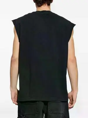 Vetements Logo Print Sleeveless T-shirt