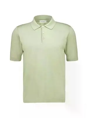 PIACENZA CASHMERE 1733 Short-sleeve Polo Shirt - Green