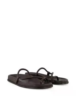 EMME PARSONS Leather Slip-on Sandals