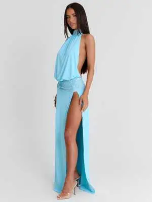 OUTCAST Imena Maxi Dress With Sequined Embellishments