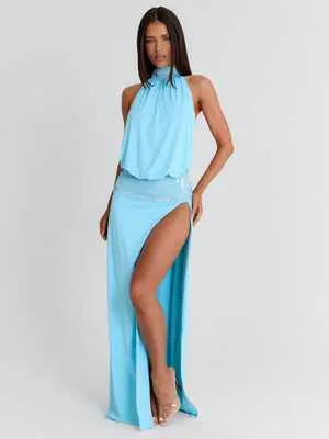OUTCAST Imena Maxi Dress With Sequined Embellishments