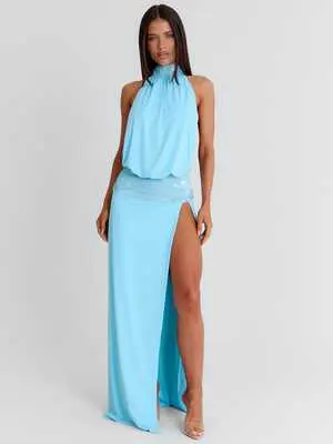 OUTCAST Imena Maxi Dress With Sequined Embellishments