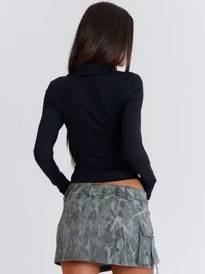 OUTCAST Stone Mini Skirt Nurture