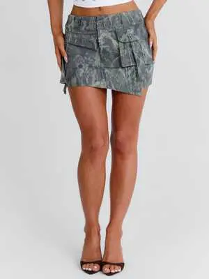 OUTCAST Stone Mini Skirt Nurture