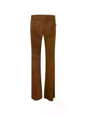 Stouls Paulonia Suede Trousers - Brown