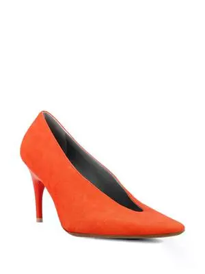 Balenciaga Duchesse Asymmetrical Toe Pumps