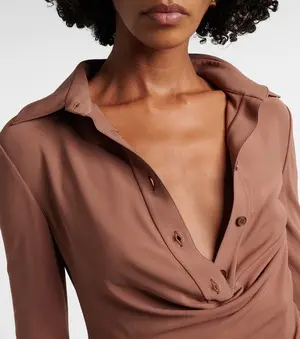 Elie Saab Viscose Jersey Top