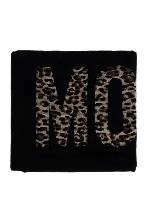 Moschino Bath Towel - Black
