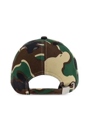 A BATHING APE Baseball Cap Camouflage Pattern