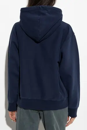 Marc Jacobs Oversized Logo Hoodie - Navy Blue