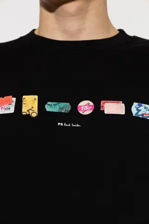 Paul Smith Crewneck Sweatshirt With Colorful Print