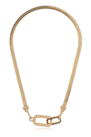 ALLSAINTS Short Geometric Link Necklace - Gold