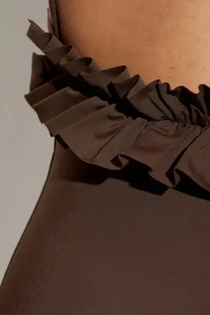 Jacquemus Cabana" One-piece Swimsuit - Brown