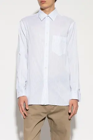 Paul Smith Shirt With Striped Pattern - White