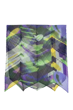 Issey Miyake Pleated Scarf - Multicolour