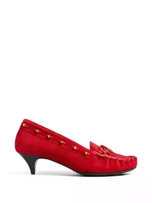 Khaite Milly Suede Pumps