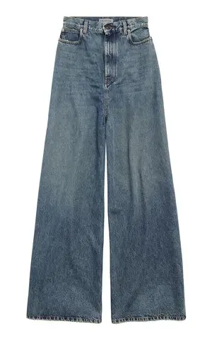Women's Balenciaga Wide Leg Jeans