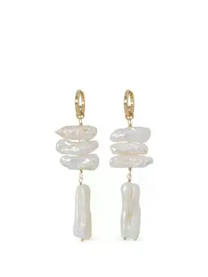 ROXANNE ASSOULIN Pearl Branch Drop Earrings