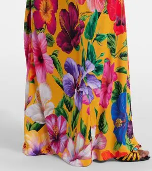 Dolce & Gabbana Floral Maxi Gown