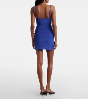 Christopher Esber Cutout Terry Mini Dress