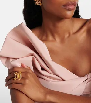 Oscar De La Renta Crab Embellished Ring
