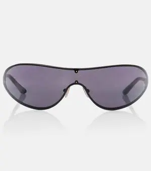 TOM FORD Brady Wire Shield Sunglasses - Black