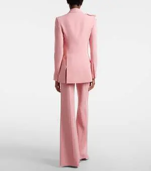 Elie Saab High-rise Cady Wide-leg Trousers