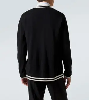 Valentino Garavani Vlogo Virgin Wool Cardigan