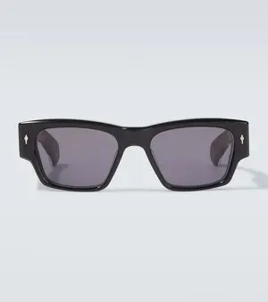JACQUES MARIE MAGE Zimmerman Rectangular Sunglasses - Black