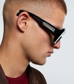 JACQUES MARIE MAGE Zimmerman Rectangular Sunglasses