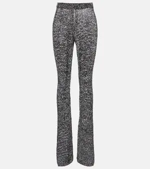 Missoni Sequined Lame Flared Pants