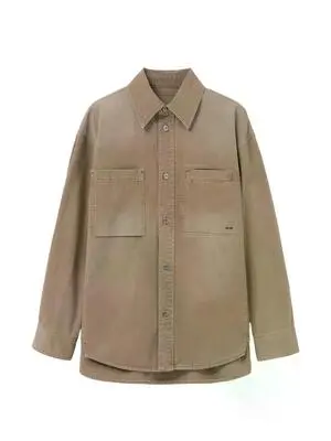 WOOYOUNGMI Logo-print Patch-pocket Shirt