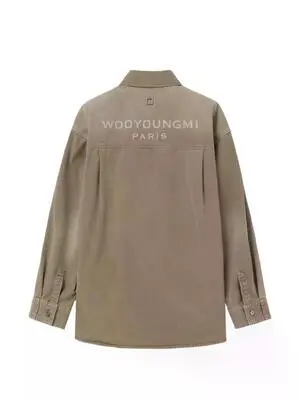WOOYOUNGMI Logo-print Patch-pocket Shirt