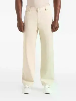 Manière De Voir Cream Relaxed Fit Jeans - Neutrals