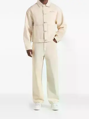 Manière De Voir Cream Relaxed Fit Jeans