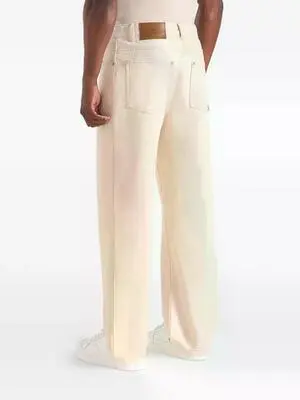 Manière De Voir Cream Relaxed Fit Jeans