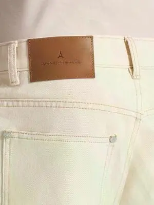 Manière De Voir Cream Relaxed Fit Jeans