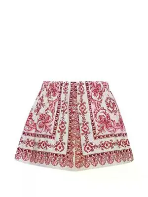 Cara Cara Roxy Scarf Print Shorts