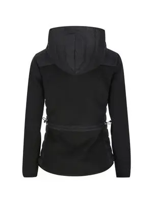 Moncler Quilted Hybrid Hoodie - Black