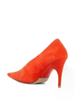 Balenciaga Duchesse Asymmetrical Pumps