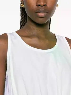Loewe X Paula's Ibiza Tiered Drawstring Mini Dress