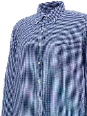 B.D.BAGGIES Gingham-check Button-down Shirt