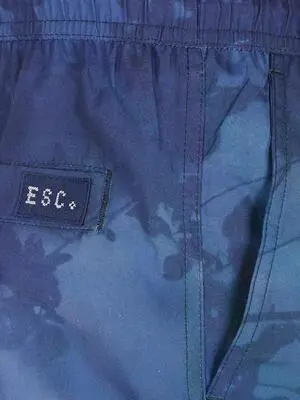 ESCAPISTA Floral Print Swim Shorts