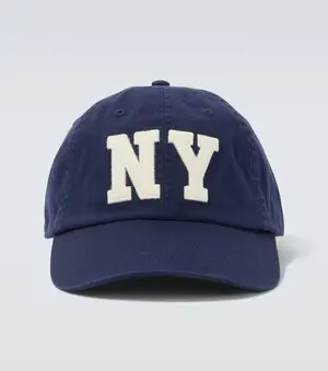 Polo Ralph Lauren Embroidered Cotton Baseball Cap - Blue