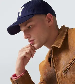 Polo Ralph Lauren Embroidered Cotton Baseball Cap - Blue