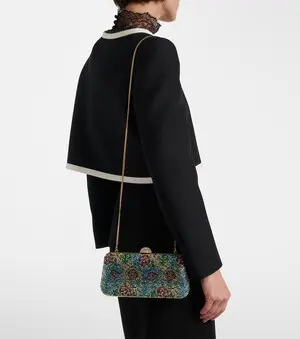 Valentino Garavani Carry Secrets Embellished Clutch