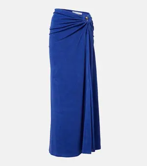 Christopher Esber Maxi Skirt - Blue