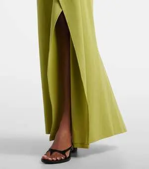Christopher Esber Orbit Cotton-blend Midi Dress