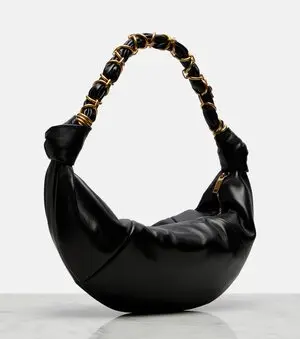 Saint Laurent Amalia Small Leather Shoulder Bag