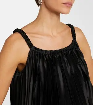 Noir Kei Ninomiya Satin Midi Dress